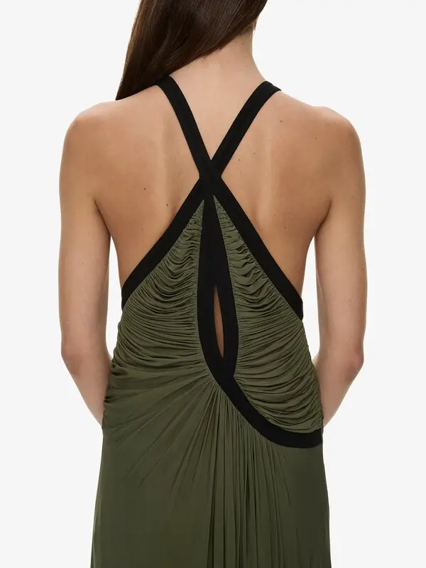 Christopher Esber Suspended Jersey Outline Maxi Dress