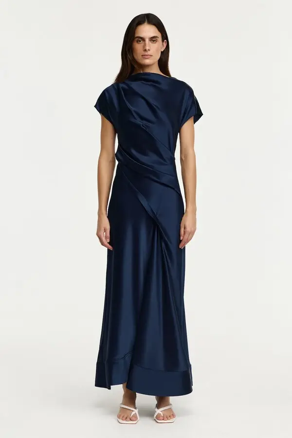 Acler Glatton Maxi Dress - Sapphire
