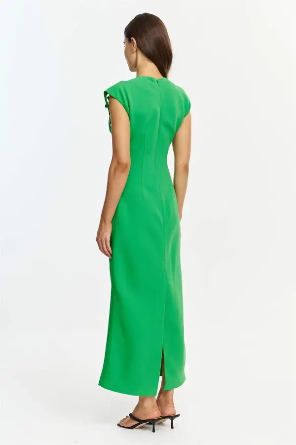Acler Koda Midi Dress - Clover