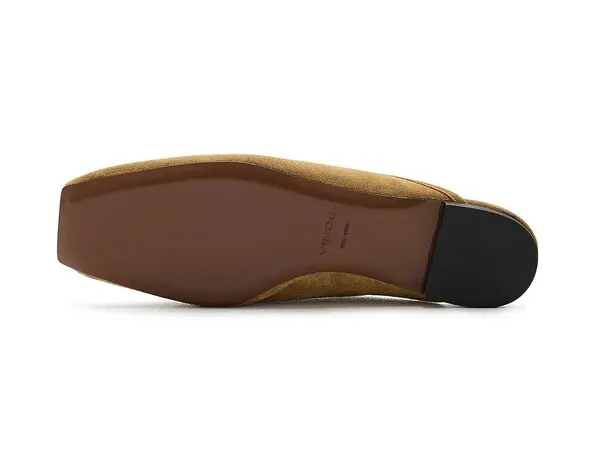 Vince Dakota Suede Mule Flats - Brown