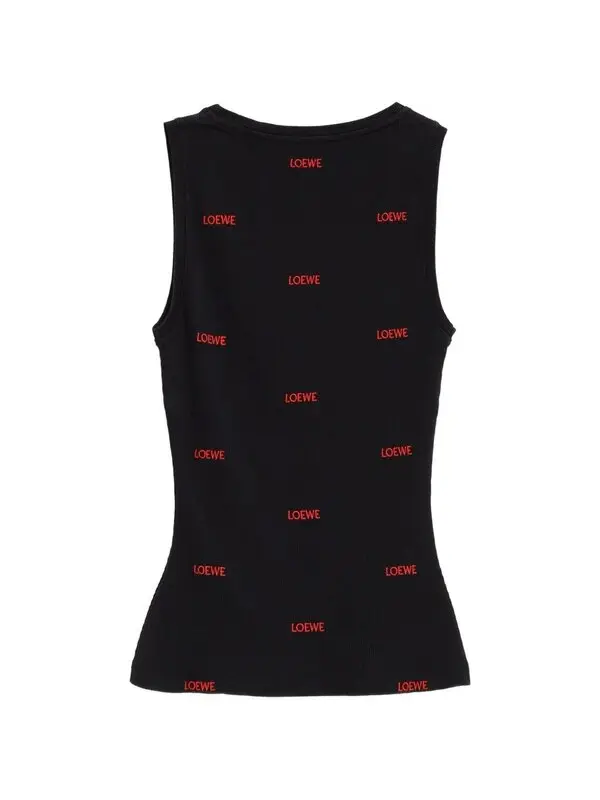 Loewe Logo Cotton Tank Top