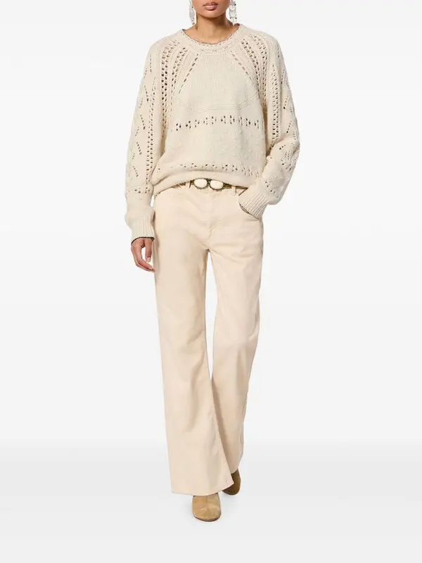 MARANT ETOILE Luce Wool And Cotton Sweater