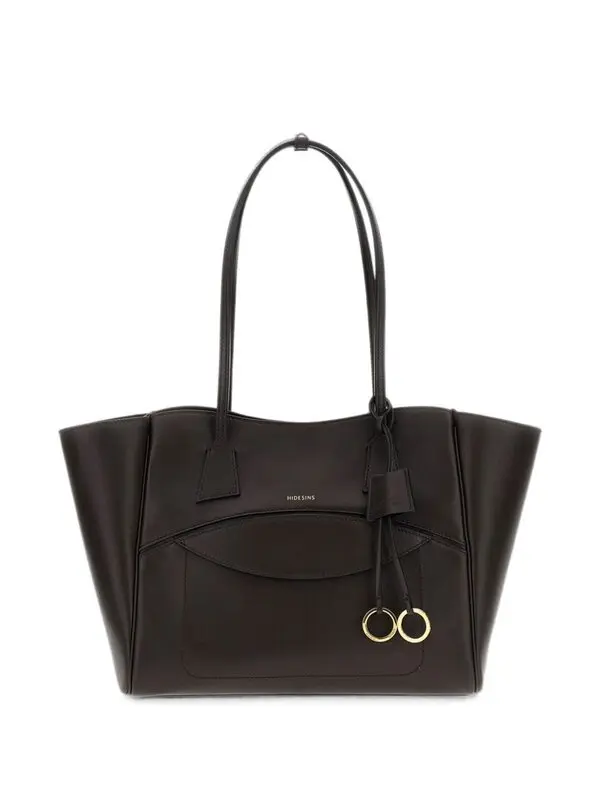 HIDESINS Leather Shopper Bag - Brown
