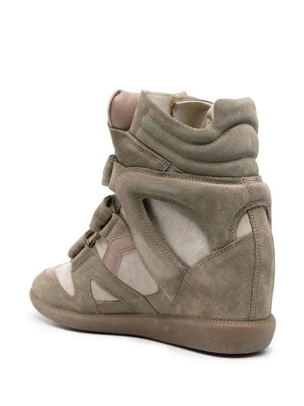 Isabel Marant Étoile Bekett High Top Sneakers - Beige