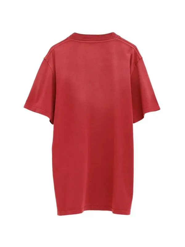Loewe Anagram Cotton T-shirt - Red