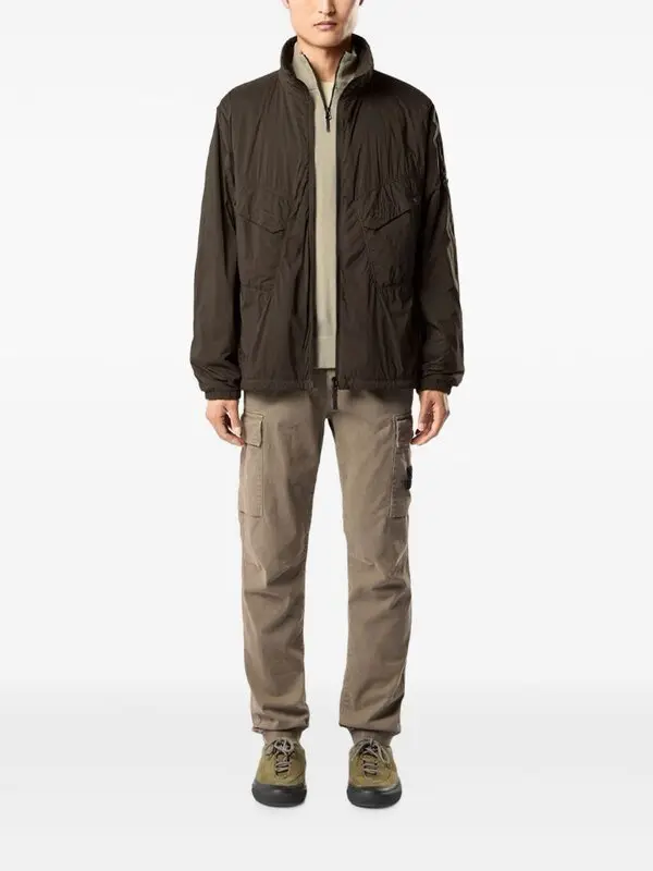 Stone Island Cotton Cargo Trousers