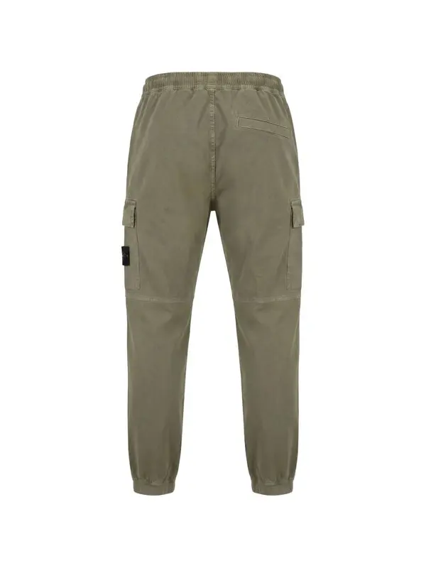 Stone Island Cotton Cargo Trousers