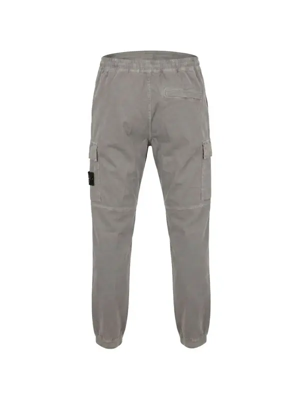 Stone Island Cotton Cargo Trousers - Grey