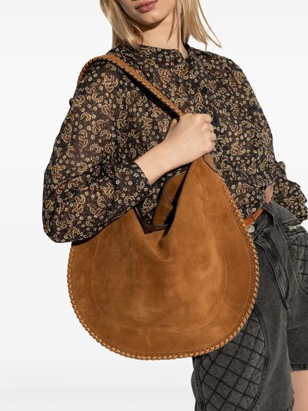 Isabel Marant Étoile Oskan Soft Leather Hobo Bag