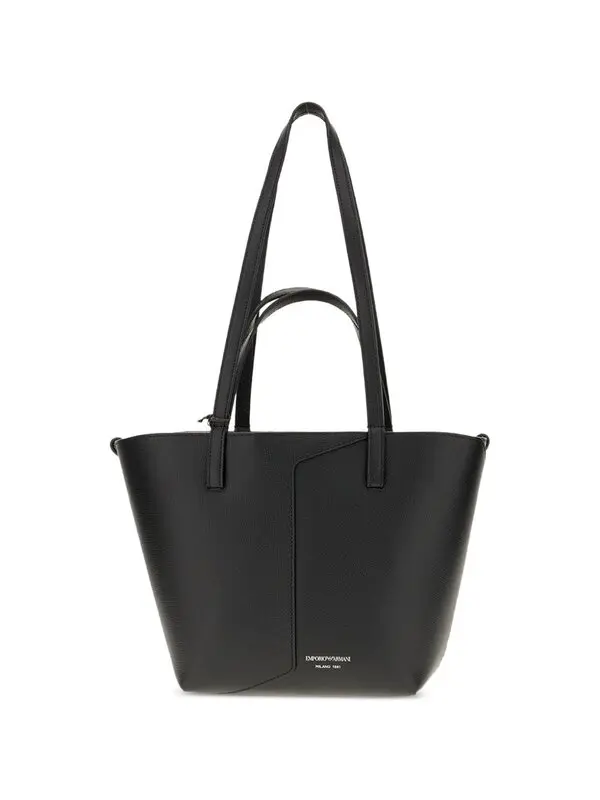 Emporio Armani Small Leather Tote Bag