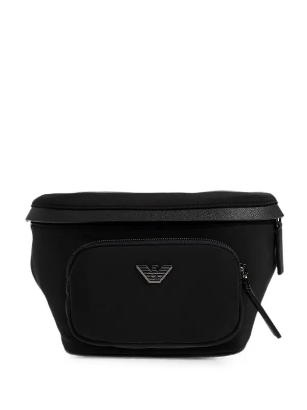 Emporio Armani Logo Belt Bag - Black