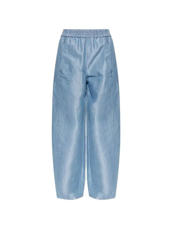 Emporio Armani Cotton Denim Trousers