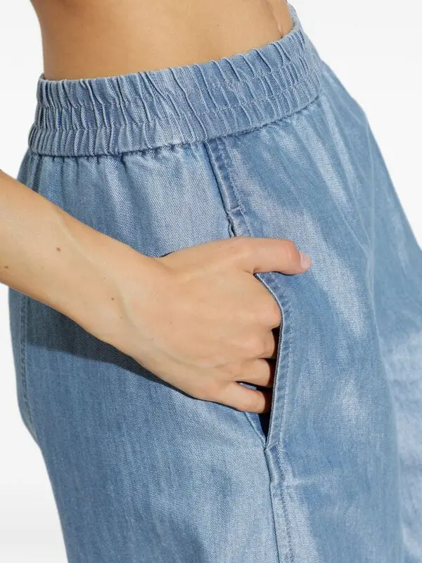 Emporio Armani Cotton Denim Trousers
