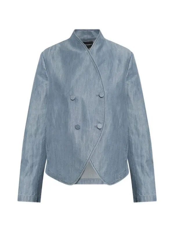 Emporio Armani Denim Blazer Jacket