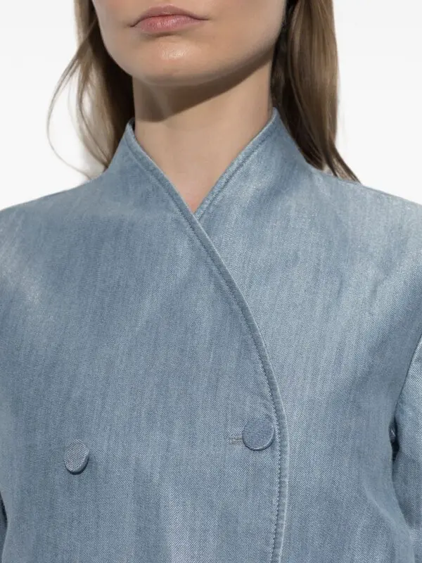 Emporio Armani Denim Blazer Jacket