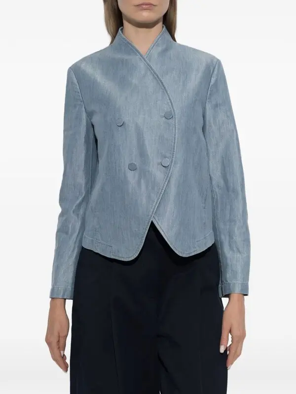 Emporio Armani Denim Blazer Jacket