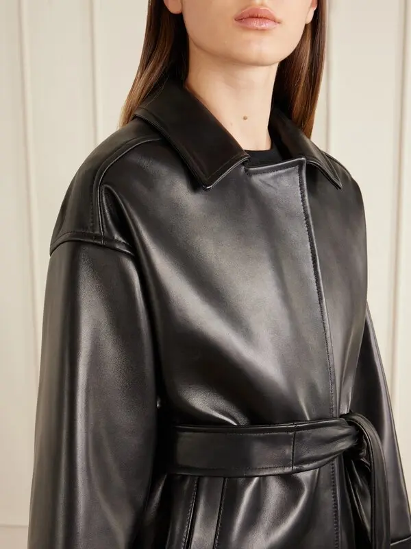Khaite Alder Leather Jacket