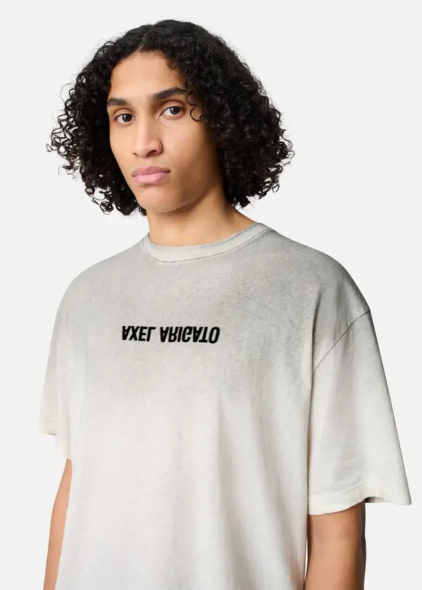 Axel Arigato Distort Spray T-shirt - White