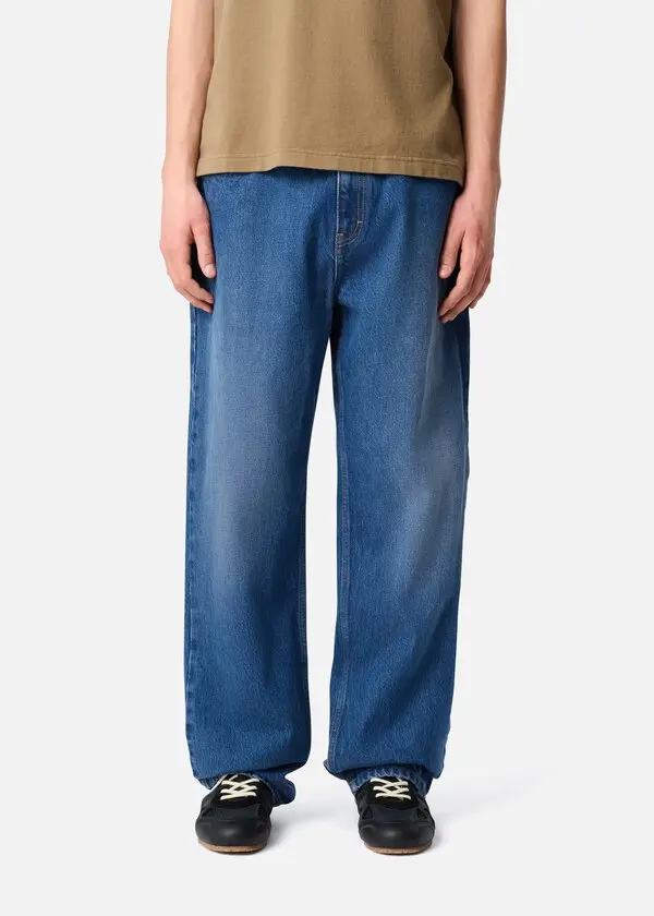 Axel Arigato Zine Relaxed-fit Jeans - Mid Blue