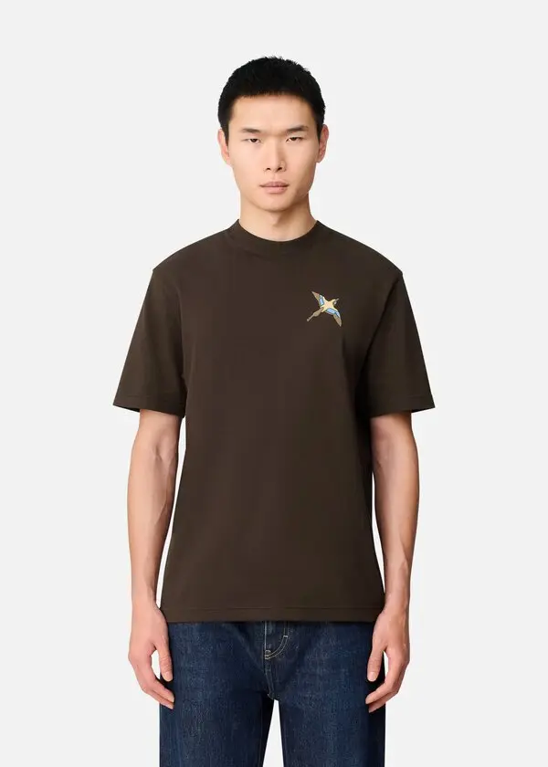 Axel Arigato Micro Bee Bird T-shirt - Dark Brown