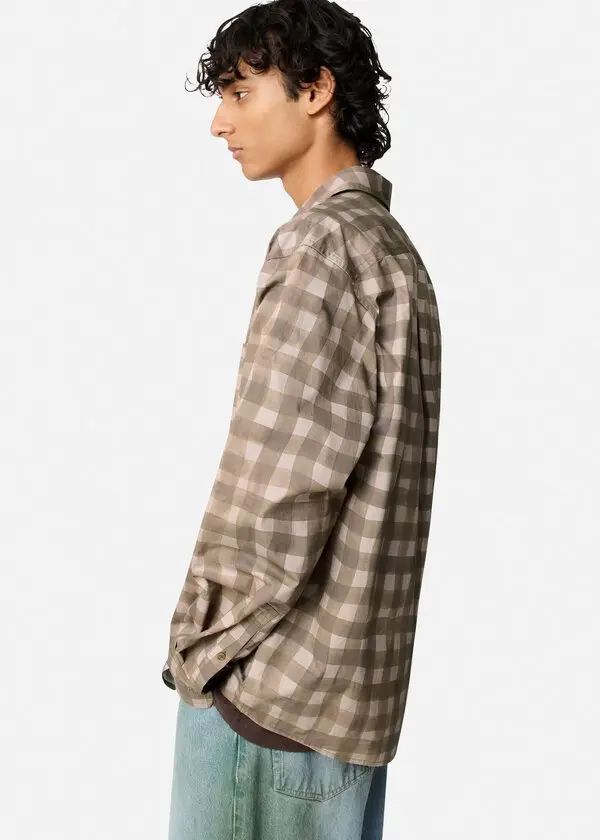 Axel Arigato Distort Gingham Shirt