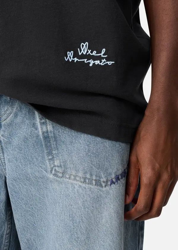 Axel Arigato Saba Spray T-shirt - Black