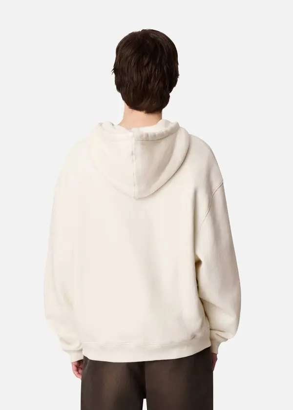 Axel Arigato Rhys Zip Thru Hoodie - Cream