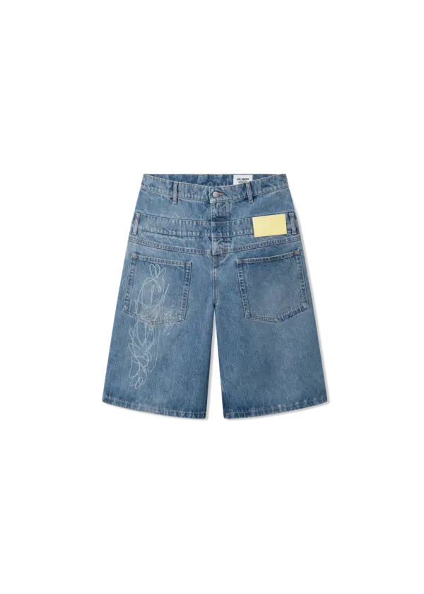 Axel Arigato Jean Shorts X Akaia Rk - Light Blue