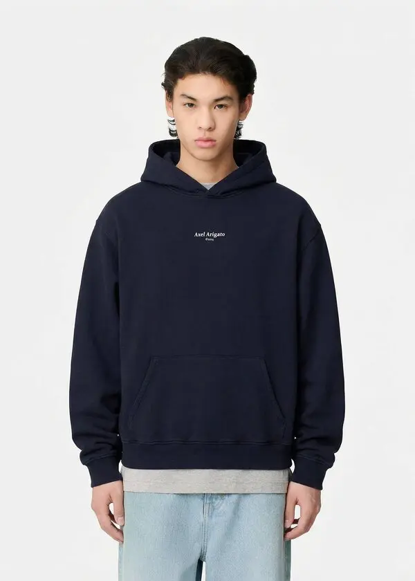 Axel Arigato Focus Hoodie - Navy