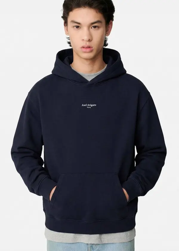 Axel Arigato Focus Hoodie - Navy