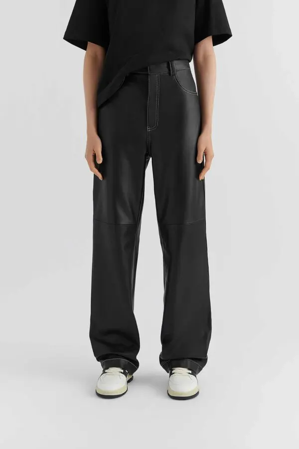Axel Arigato Spencer Leather Trousers