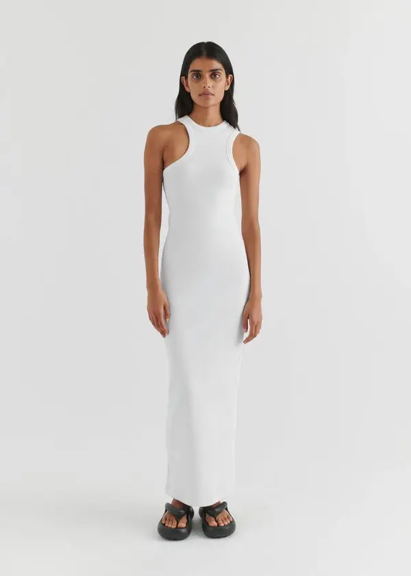 Axel Arigato Scoop Asymmetric Maxi Dress