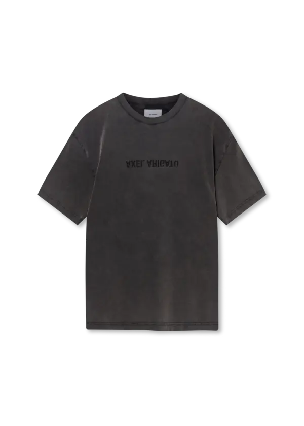 Axel Arigato Distort Washed T-shirt - Black