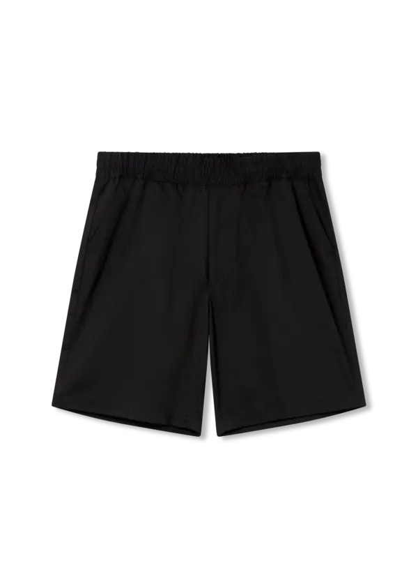 Axel Arigato Stitch Embroidered Shorts - Black