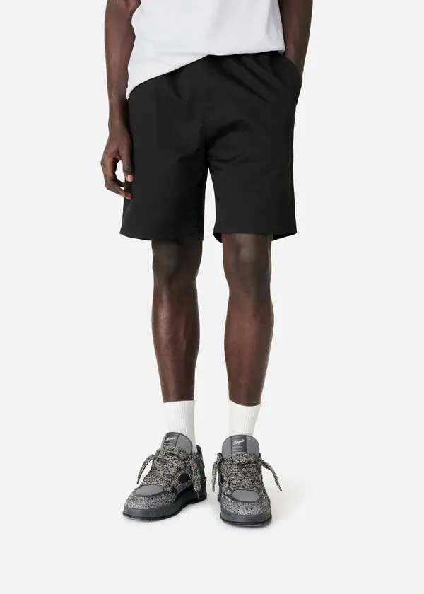 Axel Arigato Stitch Embroidered Cotton Shorts