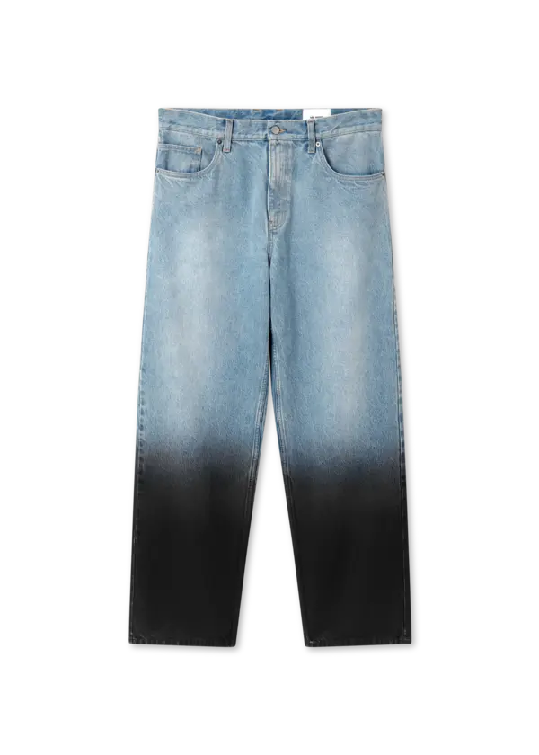 Axel Arigato Zine Coated Jeans - Light Blue