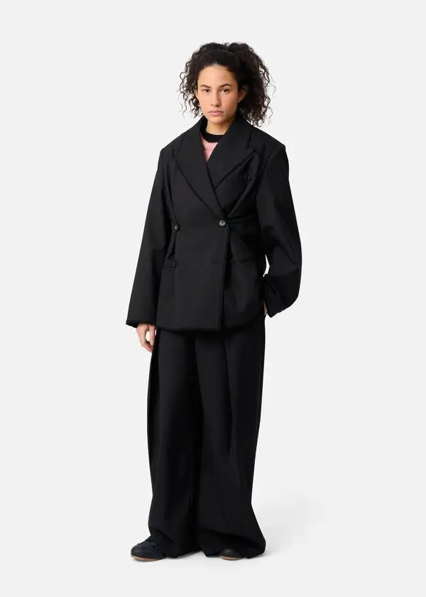 Axel Arigato Thea Frayed Blazer