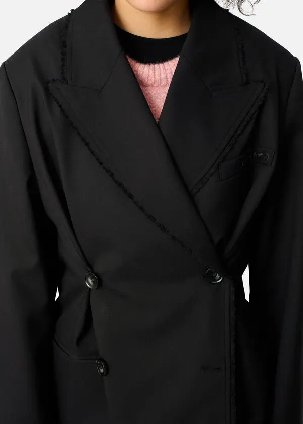 Axel Arigato Thea Frayed Blazer