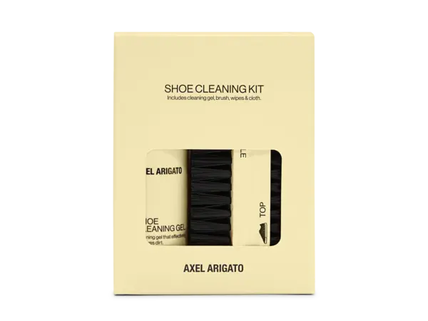 Axel Arigato Shoe Cleaning Kit With Cleaning Gel, Brush, And Microfiber Cloth - Yellow