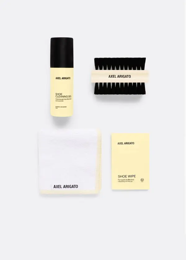 Axel Arigato Shoe Cleaning Kit With Cleaning Gel, Brush, And Microfiber Cloth