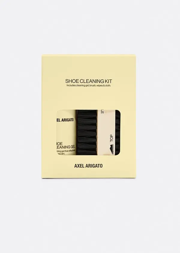 Axel Arigato Shoe Cleaning Kit With Cleaning Gel, Brush, And Microfiber Cloth