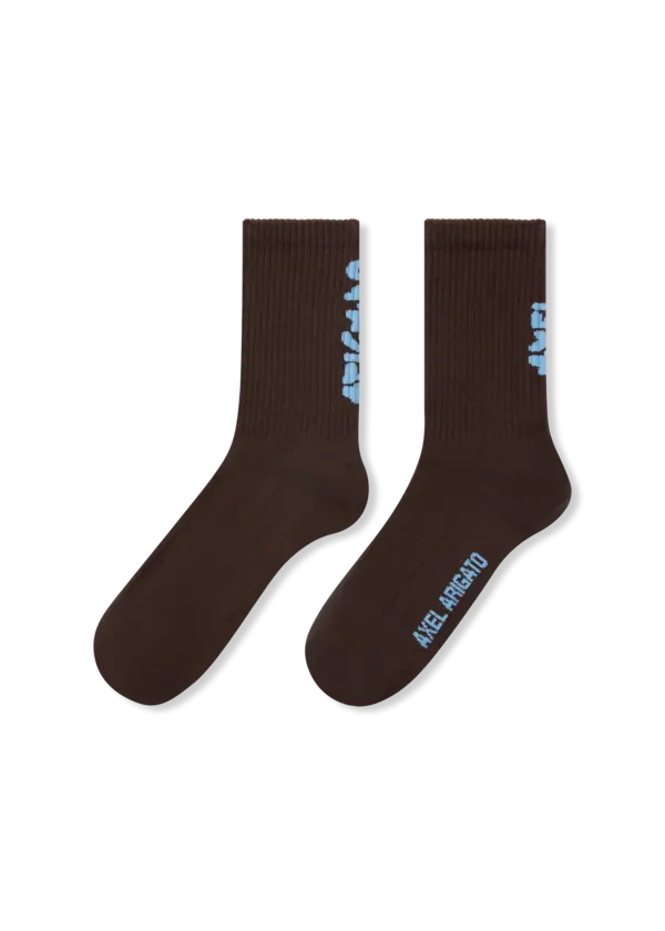 Axel Arigato Floral Jacquard Socks - Pinecone