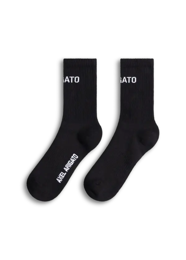 Axel Arigato Arigato Logo Tube Socks - Black
