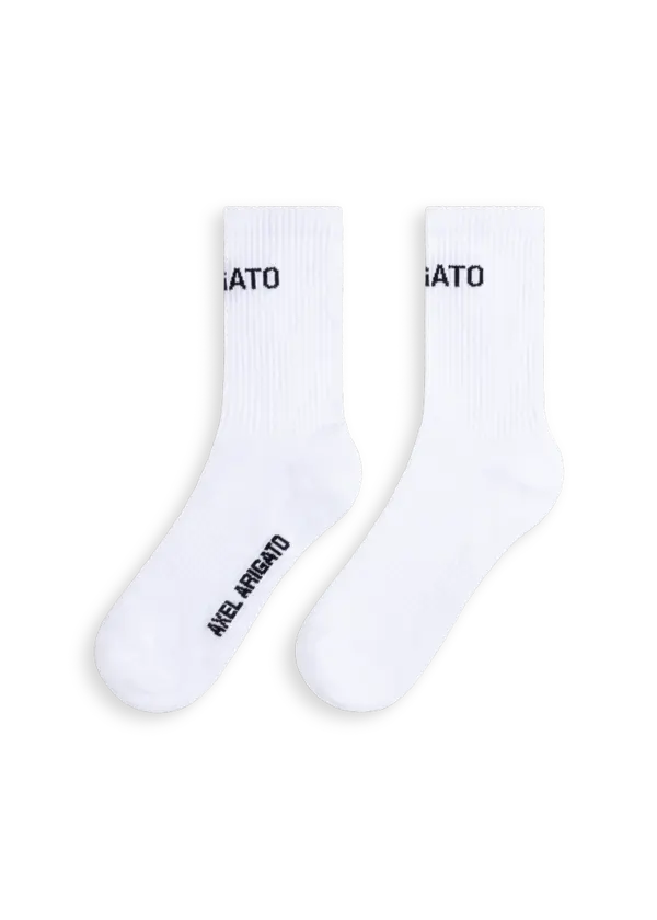 Axel Arigato Arigato Logo Tube Socks - White