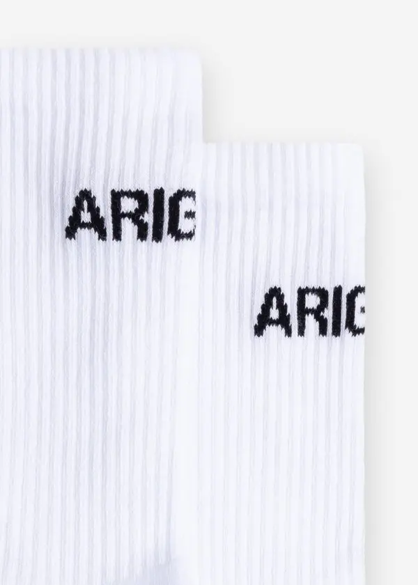 Axel Arigato Logo Crew Socks - White