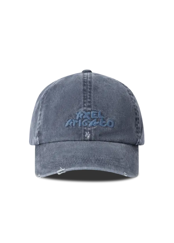 Axel Arigato Floral Washed Cap - Blue