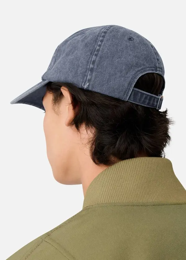 Axel Arigato Washed Cotton Baseball Cap With Embroidered Logo