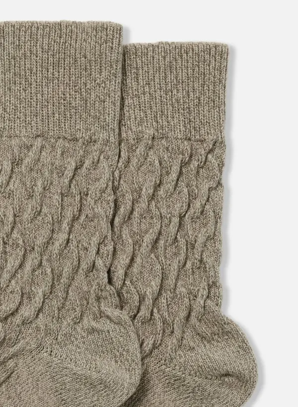 Axel Arigato Cable Mélange Socks