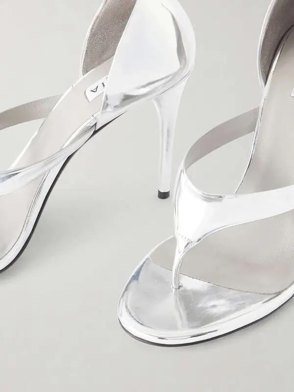 Alaïa Infradito 90 Leather Sandals