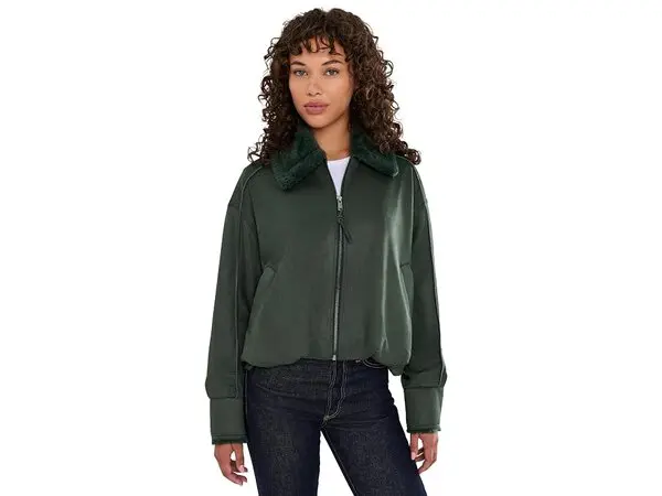 UGG Coleta Bubble Jacket Coat Arugula - Neutral